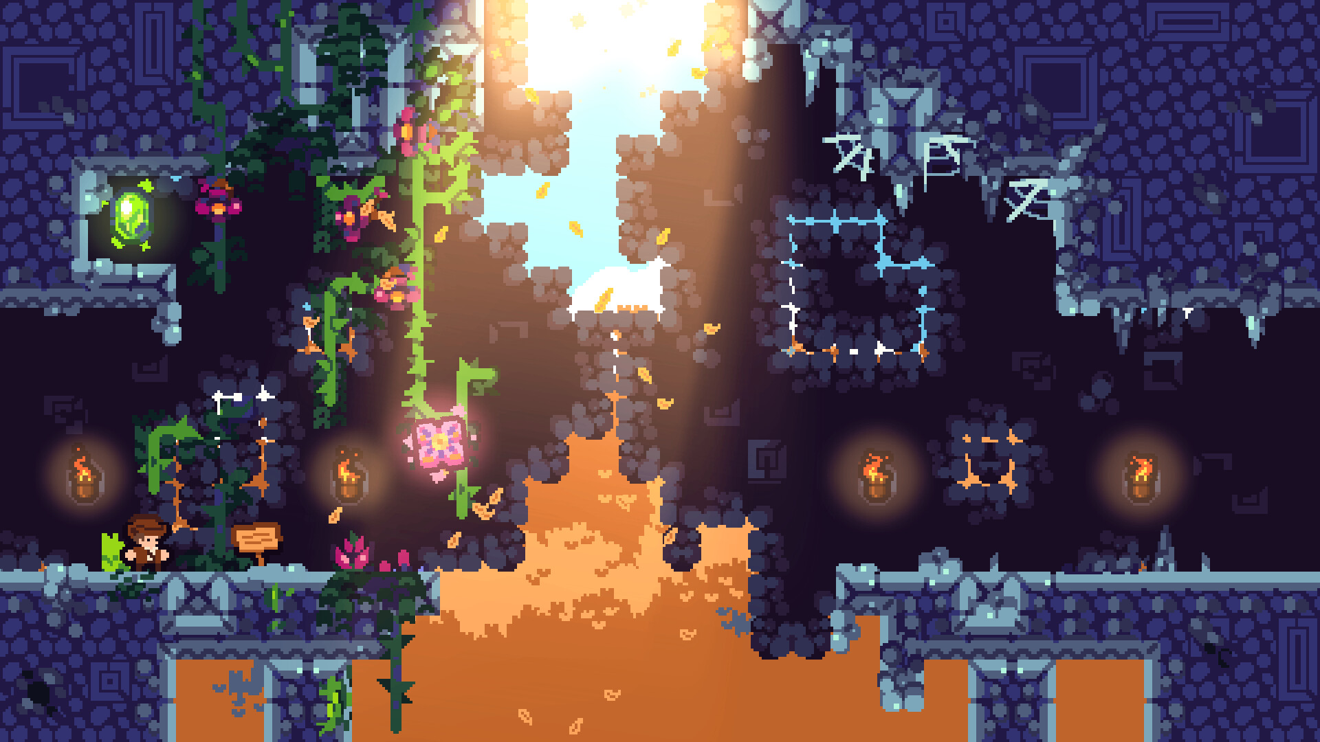 Archaeogem, un precision platformer à la recherche de gemmes précieuses ...