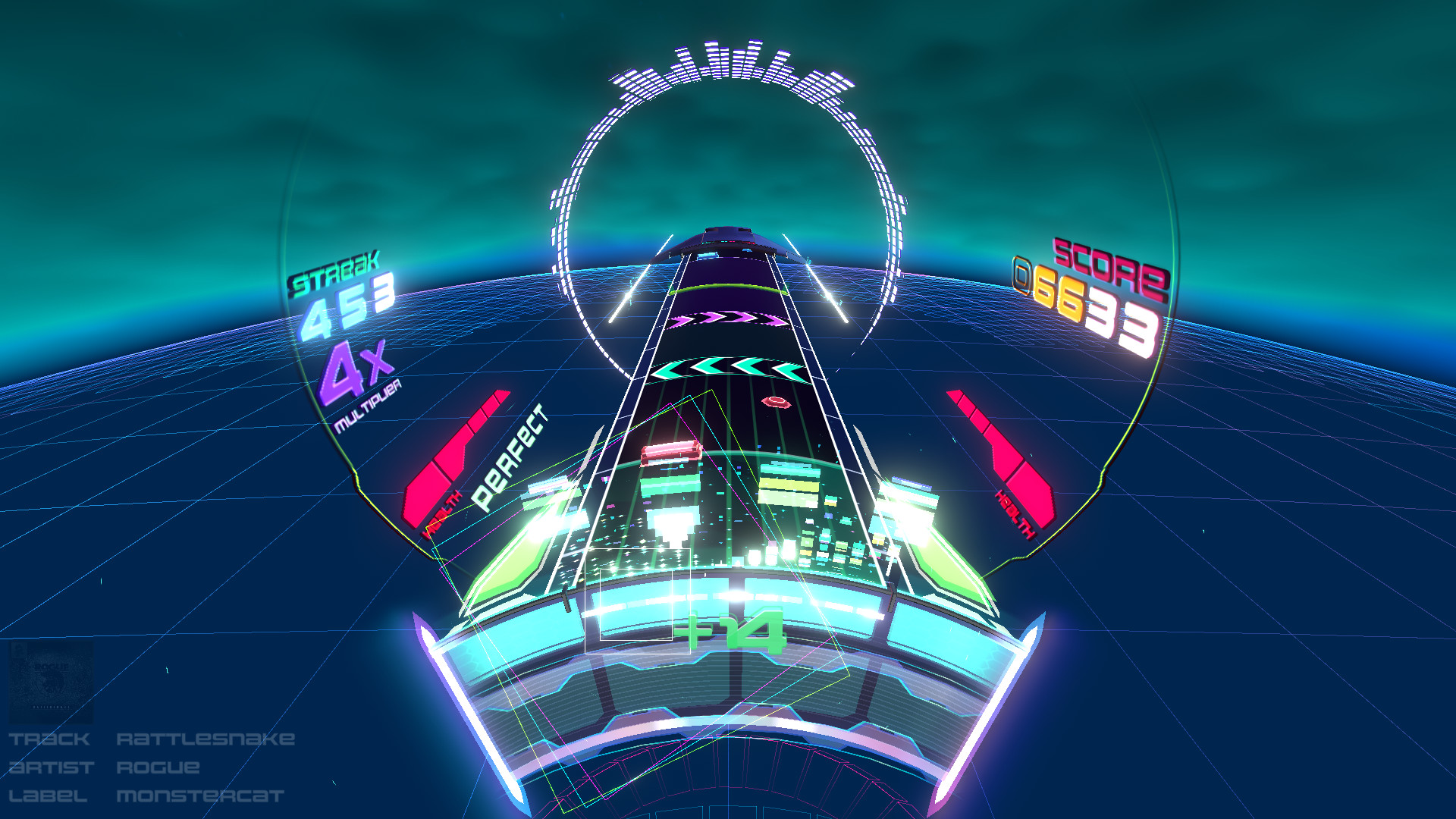 Spin Rhythm XD, un jeu musical avec une roue à faire tourner en rythme